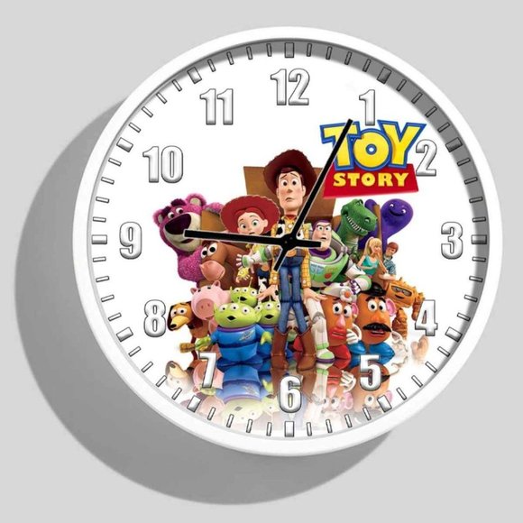 Clock | Wall Decor | Disney Toy Story Clock Room Decor Wall Clock New ...